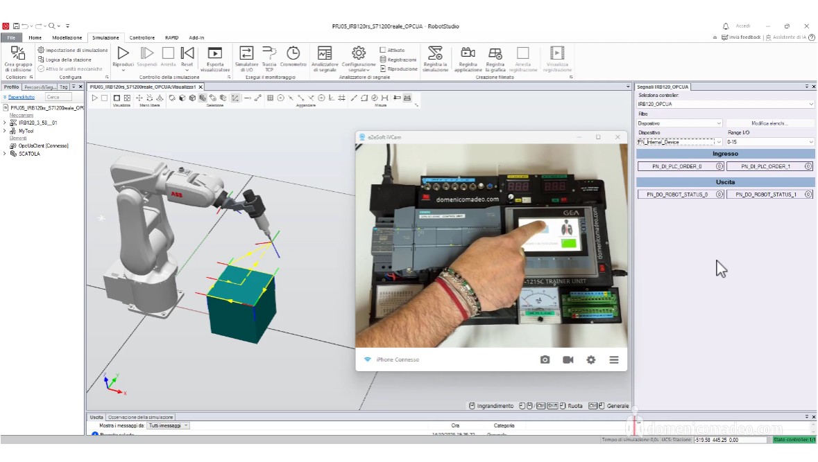 TUTORIAL - Virtual Commissioning hardware in the loop con ABB ...